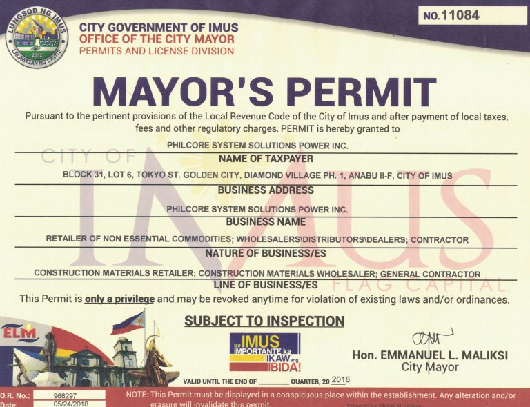 Company – Philcore